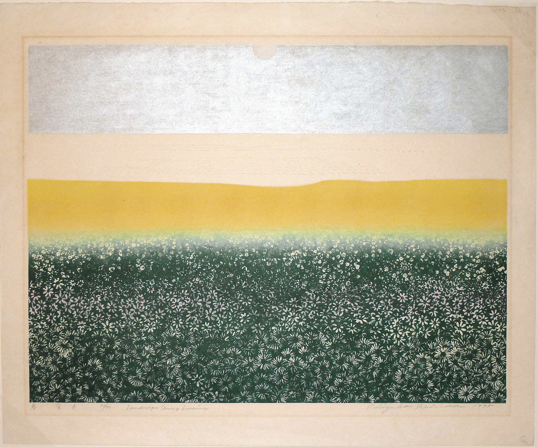 Landscape Spring Evening - The Lavenberg Collection of Japanese Prints