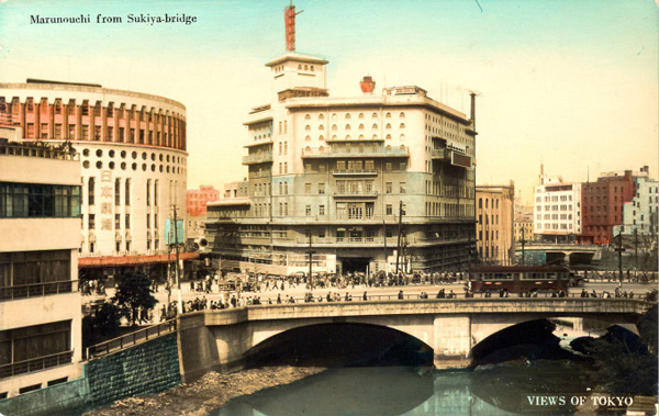Sukiya Bridge (Sukiyabashi) from the series Scenes of Last Tokyo - The ...