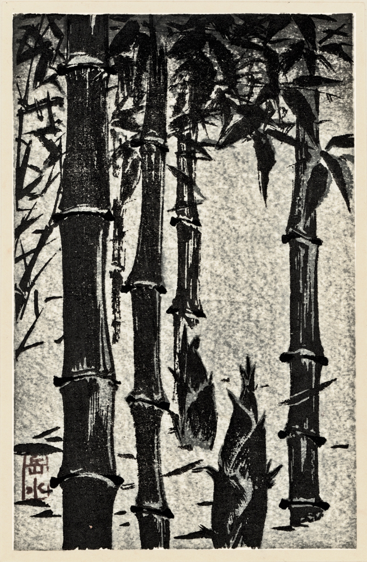 untitled (bamboo) (small format print) - The Lavenberg Collection of ...