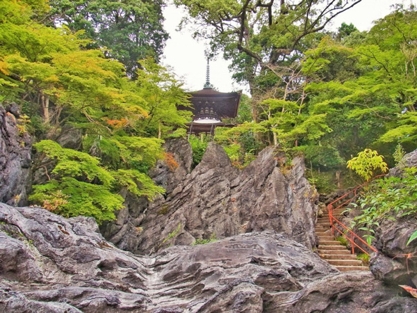 Ishiyama-dera from the Picture Album of the Thirty-Three Pilgrimage ...