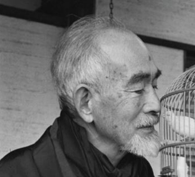 Portrait of Shiga Naoya - The Lavenberg Collection of Japanese Prints