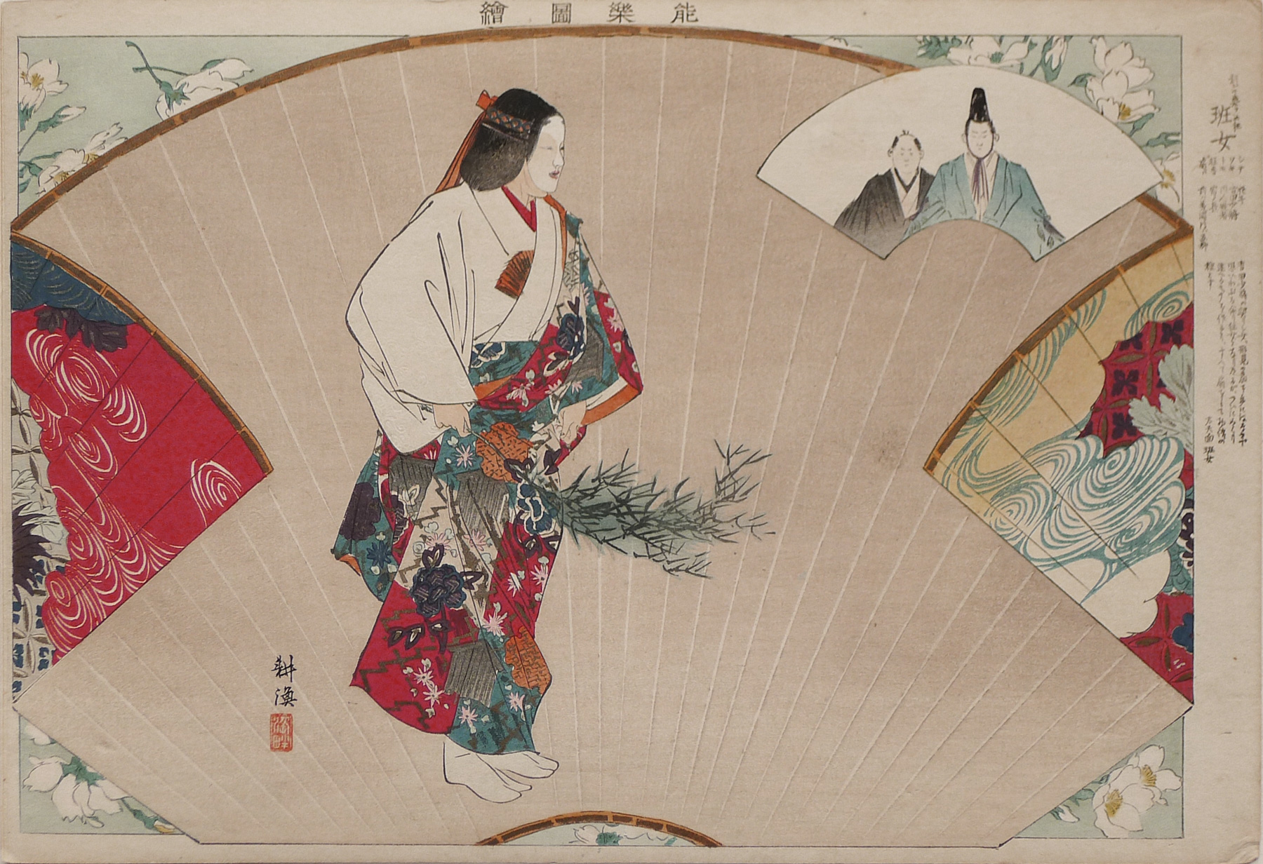Nōgakuzue, Hanjo - The Lavenberg Collection of Japanese Prints