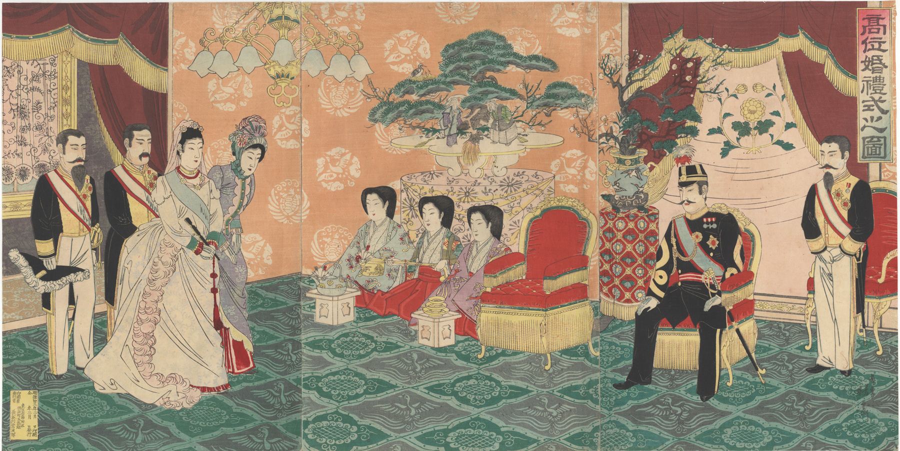 Illustration of Wedding Ceremony of the Noble Couple - The Lavenberg ...